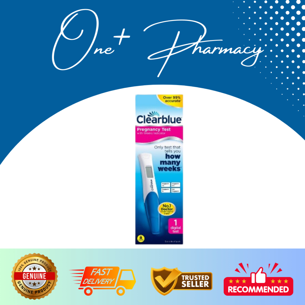 Clearblue Digital Pregnancy Test (with weeks indicator) | Shopee Malaysia