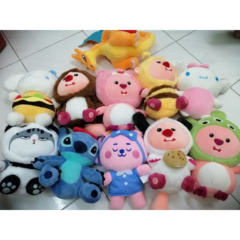 Flush toys/anak patung comel 18cm/20cm | Shopee Malaysia