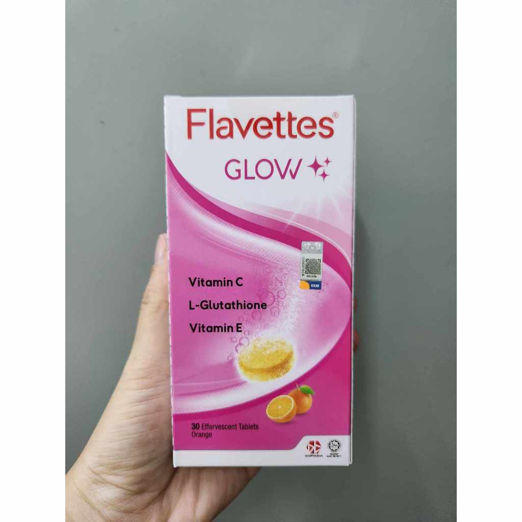 FLAVETTES GLOW TABS 30S EXP12/2025 | Shopee Malaysia