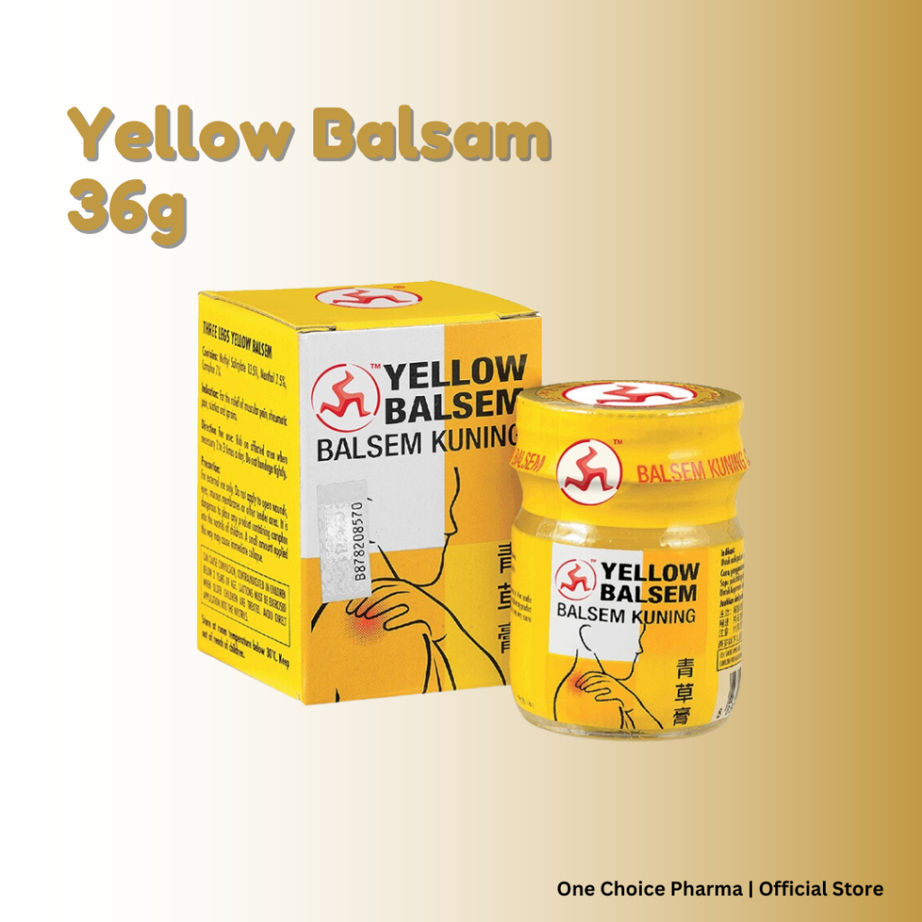 Yellow Balsem 36g (Ointment) | Shopee Malaysia