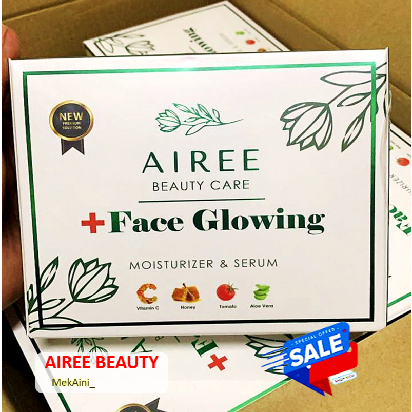 🔥ORIGINAL Face Glowing 🔥 Airee Beauty Care Set 2 In 1 ( Serum ...