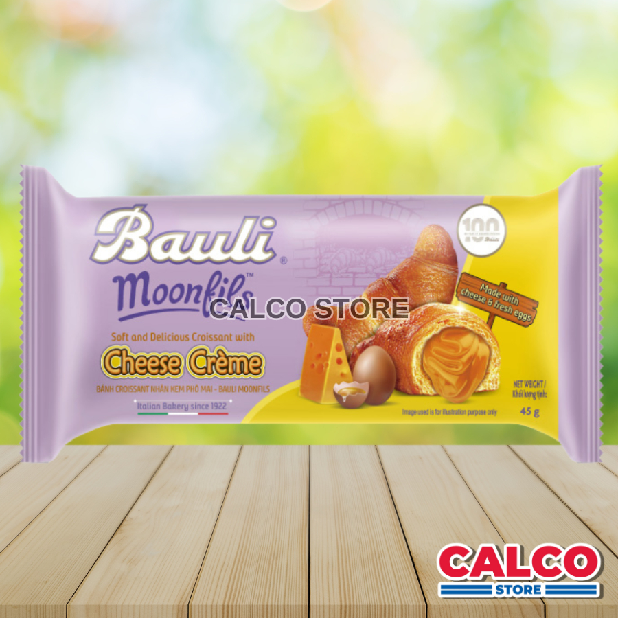 45g Bauli Moonfils Croissant Chocolate / Vanilla / Strawberry / Cheese ...