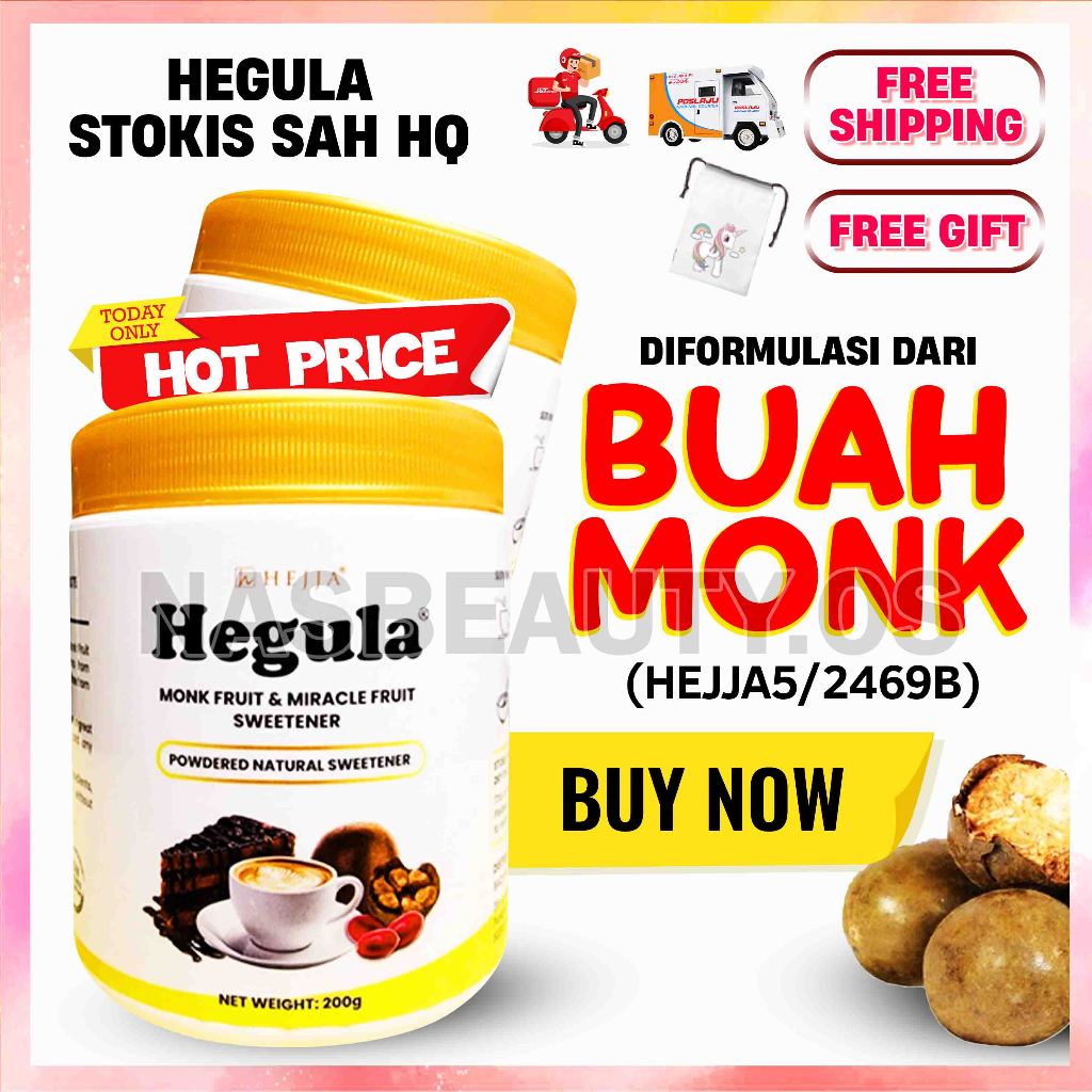 Hegula Original Sweetener Stevia Pemanis Semulajadi Original HQ ...