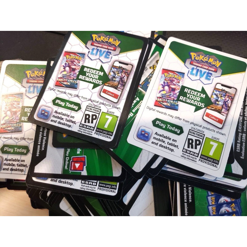 Pokemon TCG Live RANDOM Codes | Shopee Malaysia