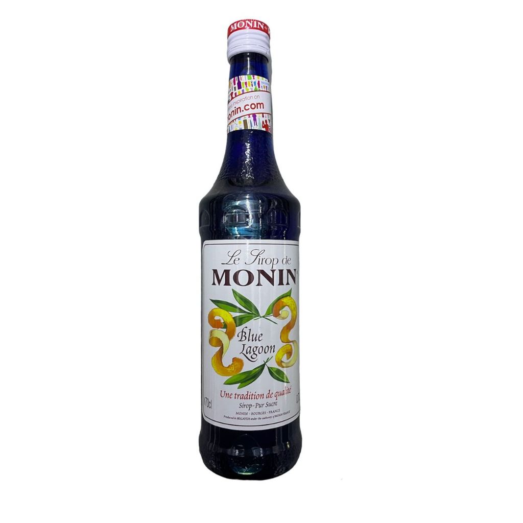 MONIN Premium Syrup Blue Lagoon (700ml) | Shopee Malaysia