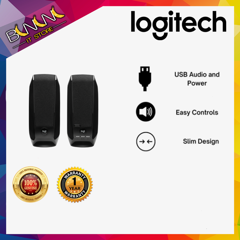 [Ready Stock] Logitech S150 USB STEREO SPEAKERS similar Z120 | Shopee ...