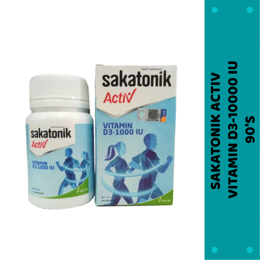 SAKATONIK ACTIV VITAMIN C-500 MG PLUS WITH VIT D3 AND ZINC 30'S ...