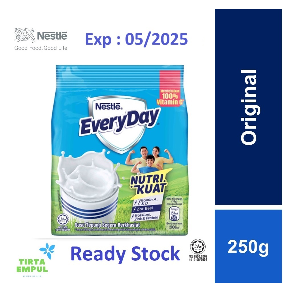 Nestle Everyday Milk Powder Softpack (250g) | Exp:05/2025 | Shopee Malaysia