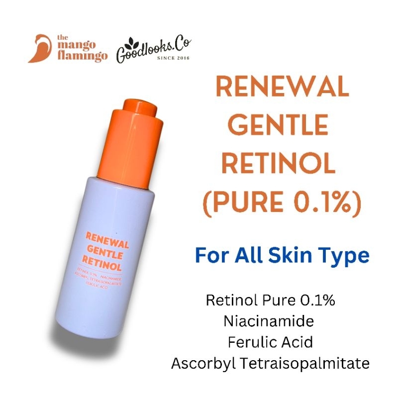 THE MANGO FLAMINGO Renewal Gentle Retinol 0.1% | Shopee Malaysia