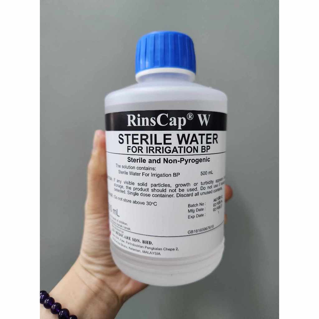 RINSCAP STERILE WATER 500ML | Shopee Malaysia