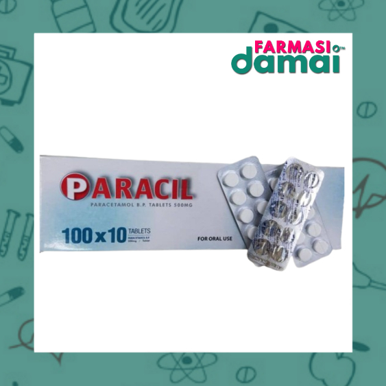 [SATU PAPAN] PARACIL 500MG TABS 10S (EXP 01/2027) | Shopee Malaysia