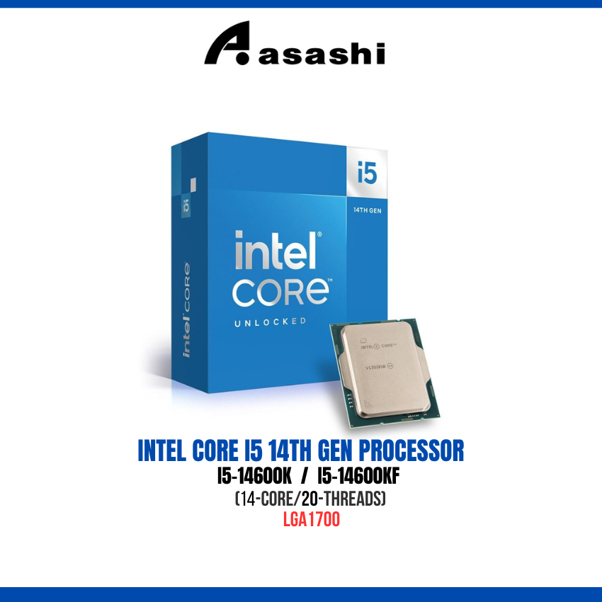 Intel Core i5-14600KF i5-14600K Processor 24M Cache, up to 5.30 GHz | Shopee Malaysia