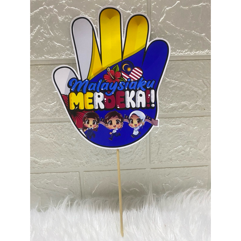 Tangan Merdeka 2024 / Lambaian Merdeka (Props Merdeka) | Shopee Malaysia