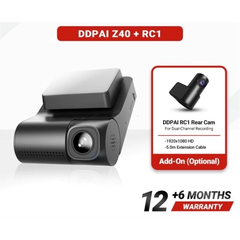 🔥🔥 DDPAI Z40 1944P full HD dual GPS WiFi connection car camera ...