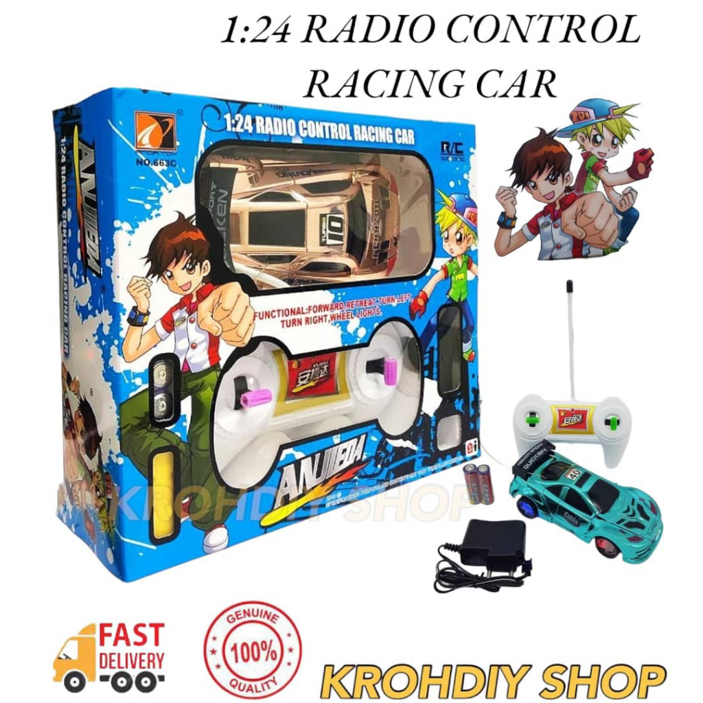 Remote Control Car Kereta Control Kawalan Kids Toy (10003892) | Shopee ...