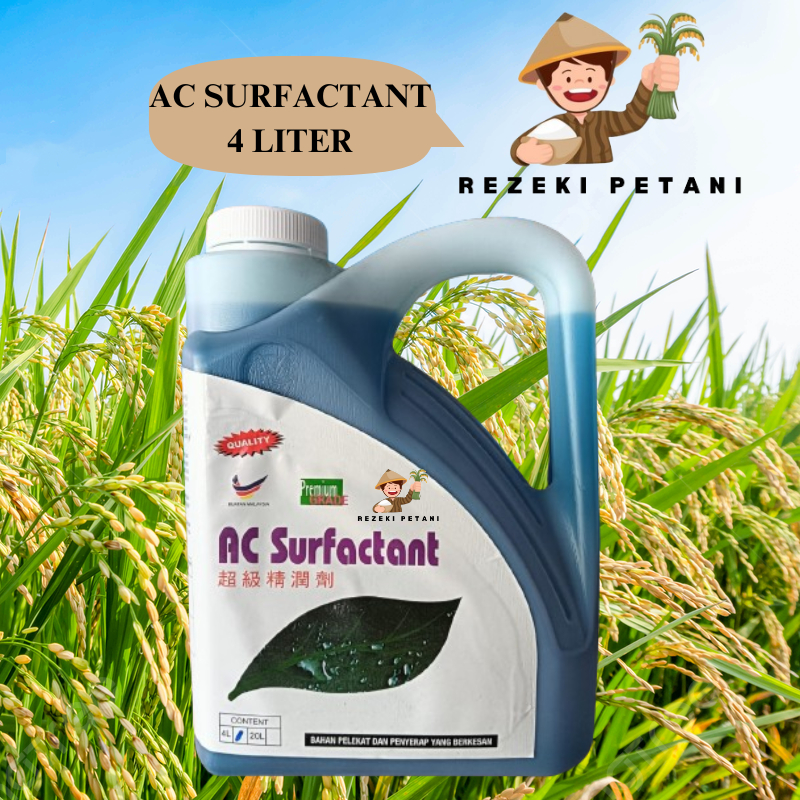 [ORIGINAL] 4L AC SURFACTANT AGR SMART GAM PELEKAT RACUN BAJA FOLIAR ...