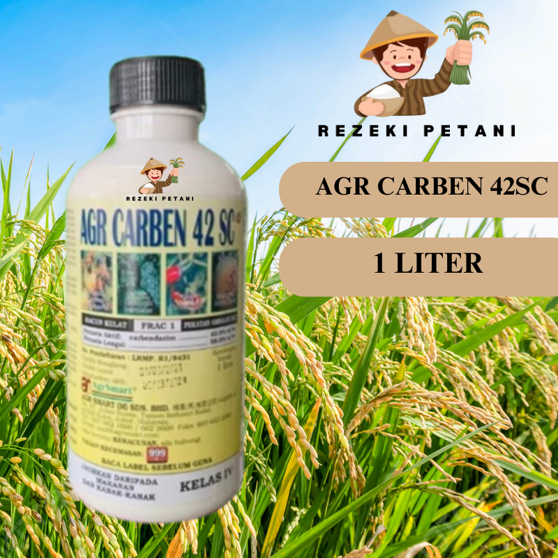 [ORIGINAL] 1L AGR CARBEN 42SC Racun Kulat Carbendazim Hawar Kulapuk ...
