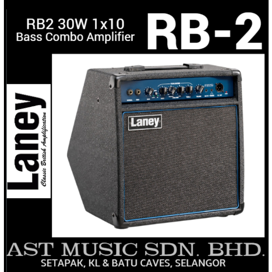 Laney RB2 Richter Bass Amplifier ( RB-2 / Rb2 ) | Shopee Malaysia