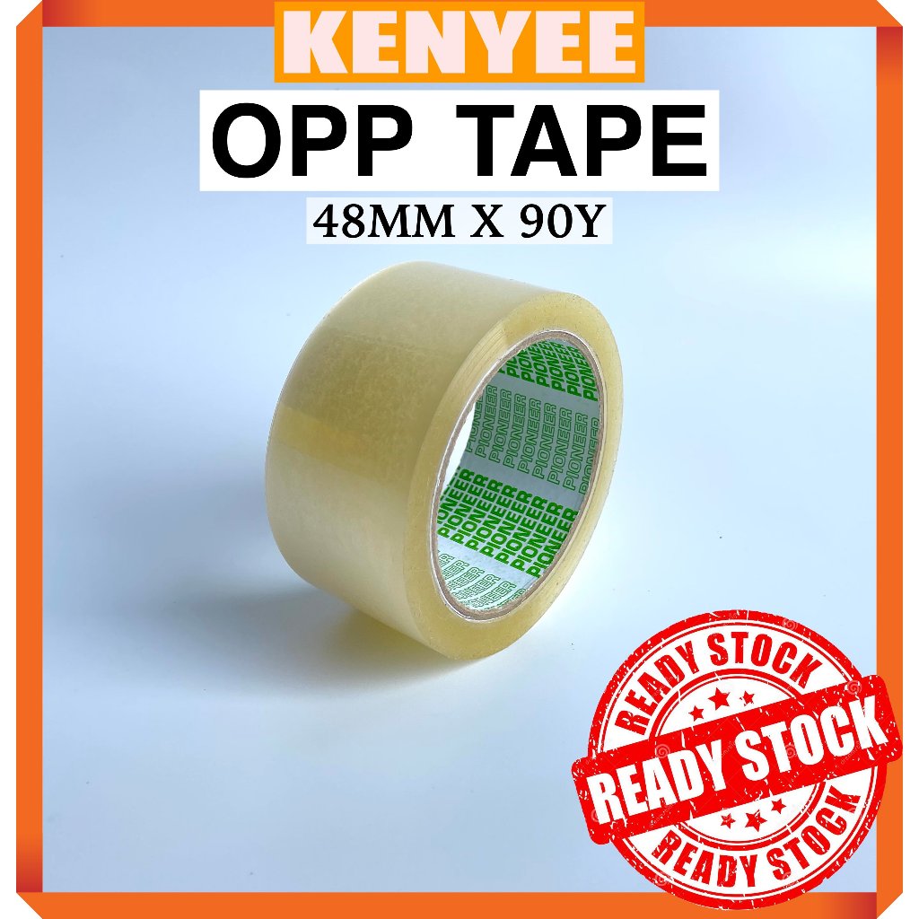 Opp Tape 48mm X 90Y Transparent & Brown PIONEER/SWEETTAPE Premium ...