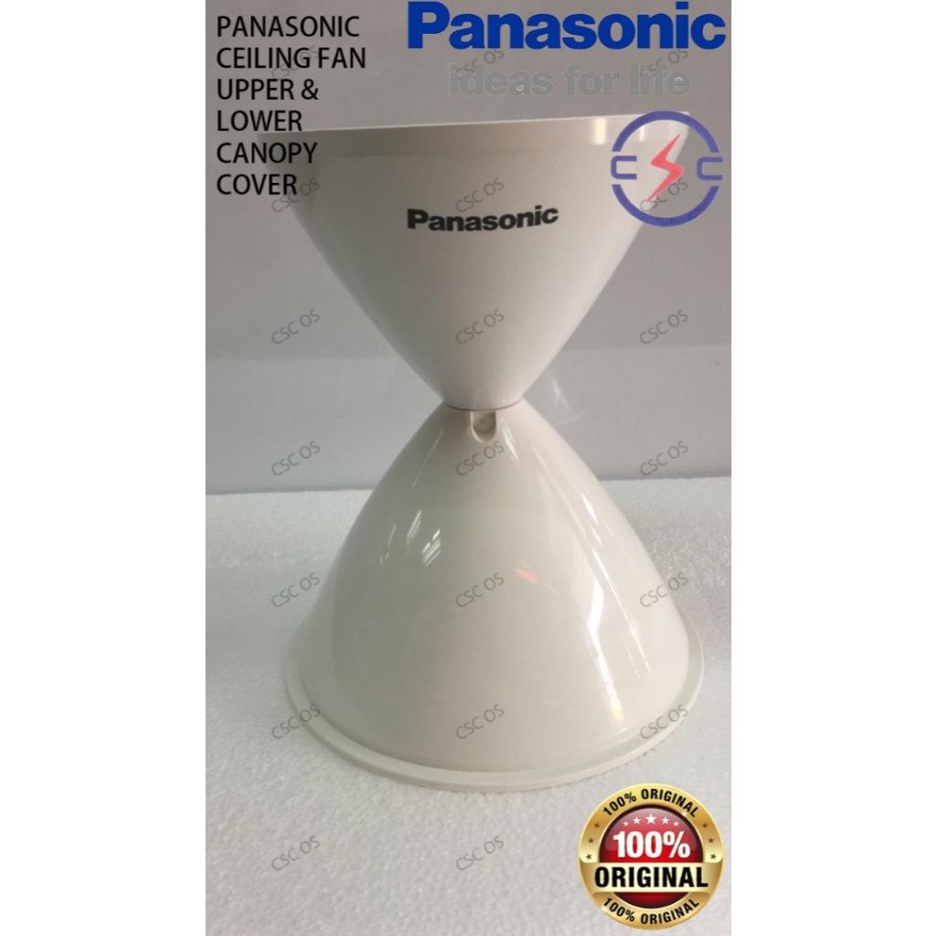 KDK /Panasonic CEILING FAN UPPER AND LOWER CANOPY COVER/DECO COVER ASSY ...