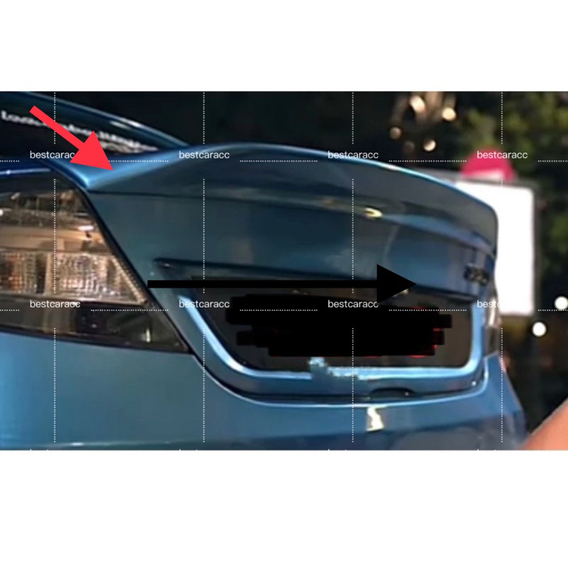 SPOILER PERSONA DUCK TAIL NO PAINT | Shopee Malaysia