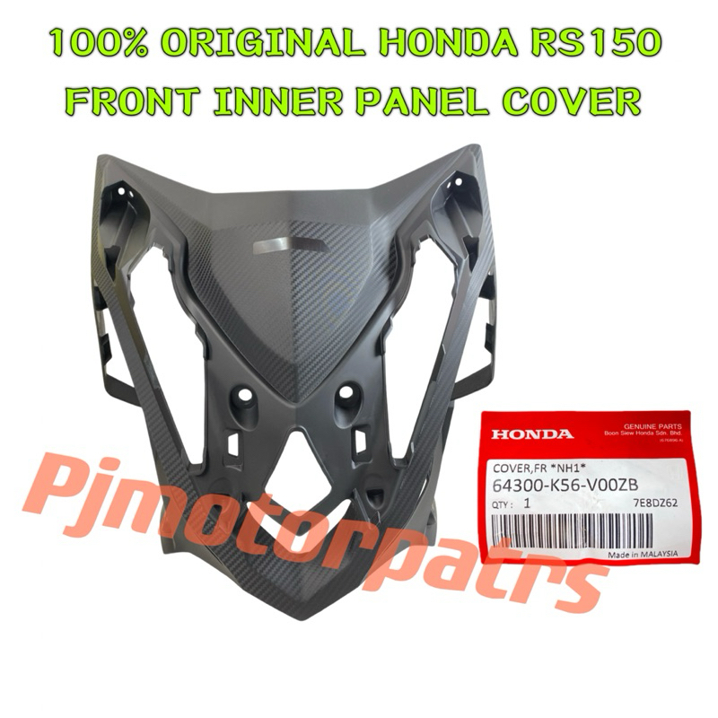 RS150 V1 V2 V3 ( 100% ORIGINAL HONDA ) FRONT INNER PANEL COVER HORN DADA KAVER DEPAN LAMP LAMPU ...