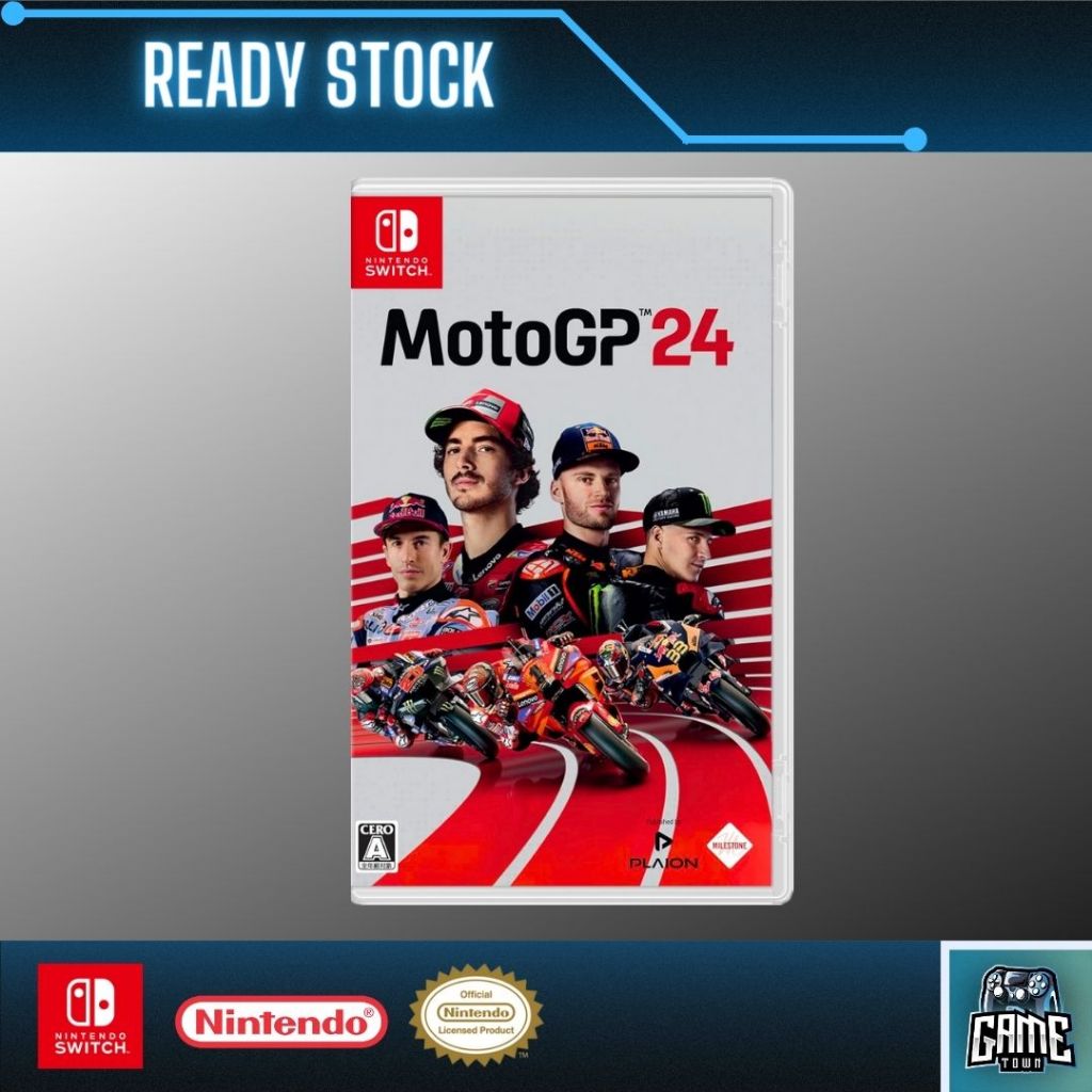 Nintendo Switch MotoGP 24 世界摩托锦标赛 24 (English/Chinese Ver.) | Shopee ...