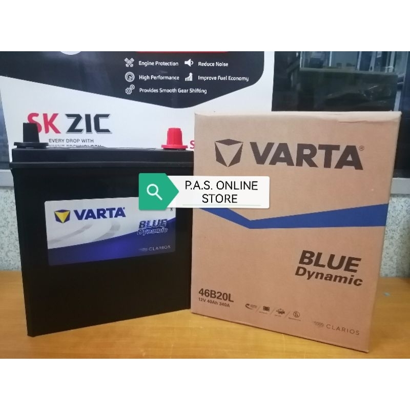 VARTA NS40ZL (46B20L) BLUE DYNAMIC BATTERY | Shopee Malaysia