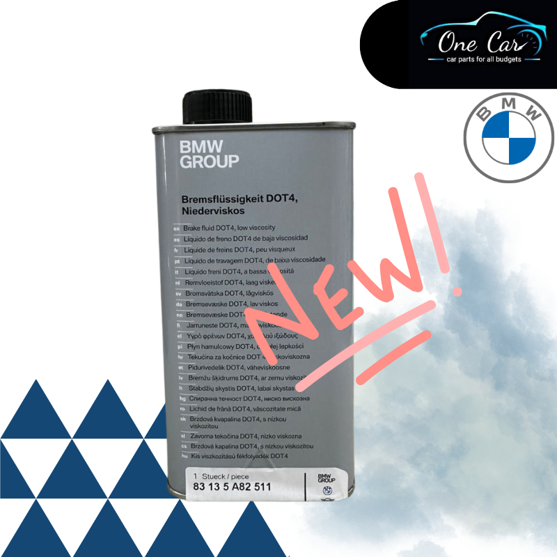 BMW Brake Fluid Oil DOT 4 (1L) -Newest Pack!!!! | Shopee Malaysia