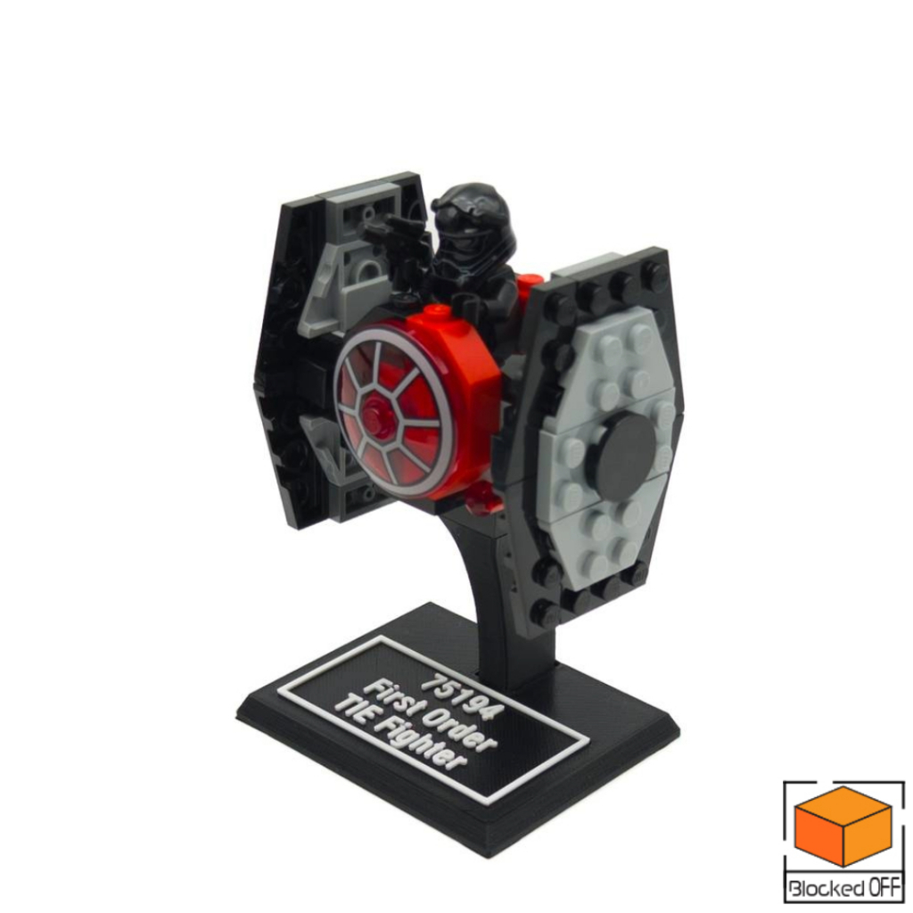 Display Stand for Lego Star Wars First Order TIE Fighter Microfighter ...