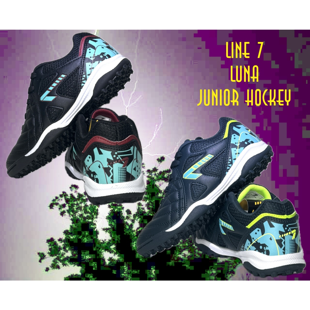 Kasut Hoki LINE 7 LUNA Junior Hockey Shoes Turf Shoes Kasut Hoki ...