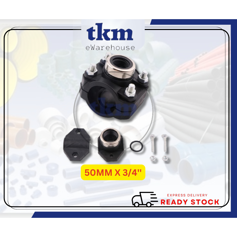 [TKM][COMPRESSION] ] [32MM-110MM] HDPE / POLY / PP FITTINGS POLY PIPE ...