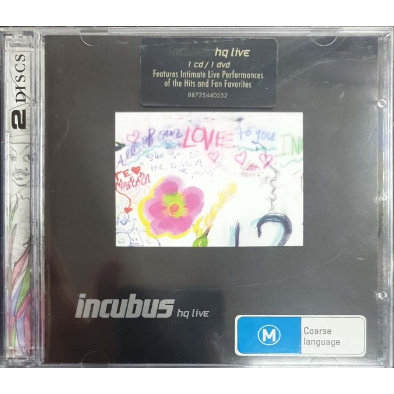 Incubus - Hq Live (CD+DVD) | Shopee Malaysia