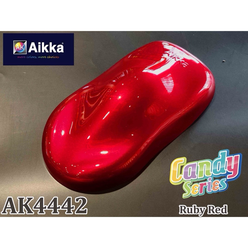 AIKKA Cat 2K Candy AK4442 Ruby Red Paint Automotive Spray Kereta Cat ...
