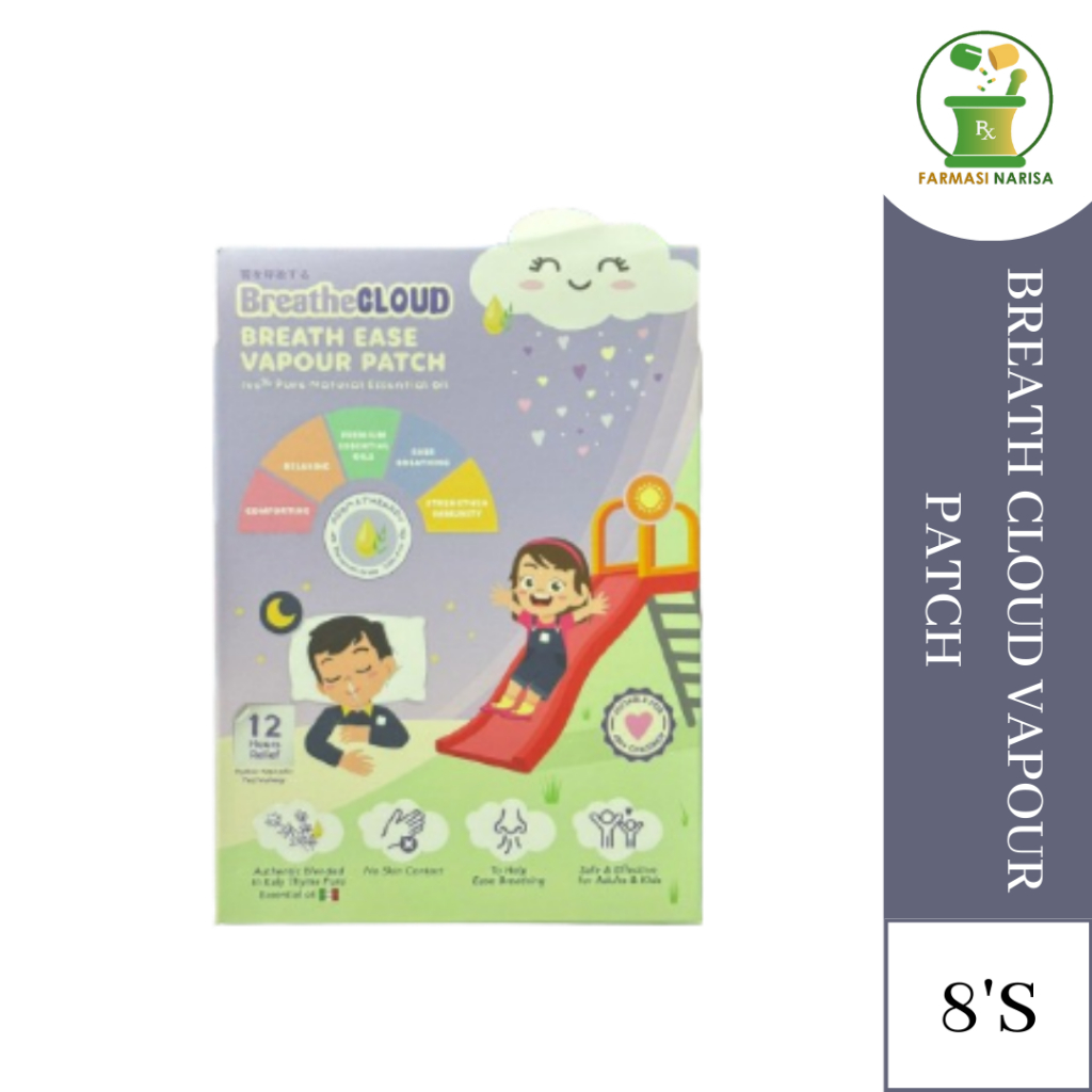 BREATHCLOUD VAPOUR PATCH 8'S | Shopee Malaysia