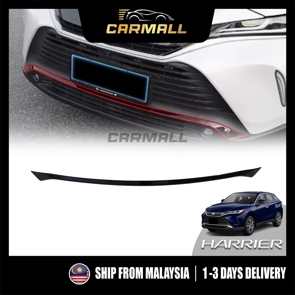 Toyota Harrier XU80 4th Gen (2020-2024) Front Grill Chrome Lining Front ...