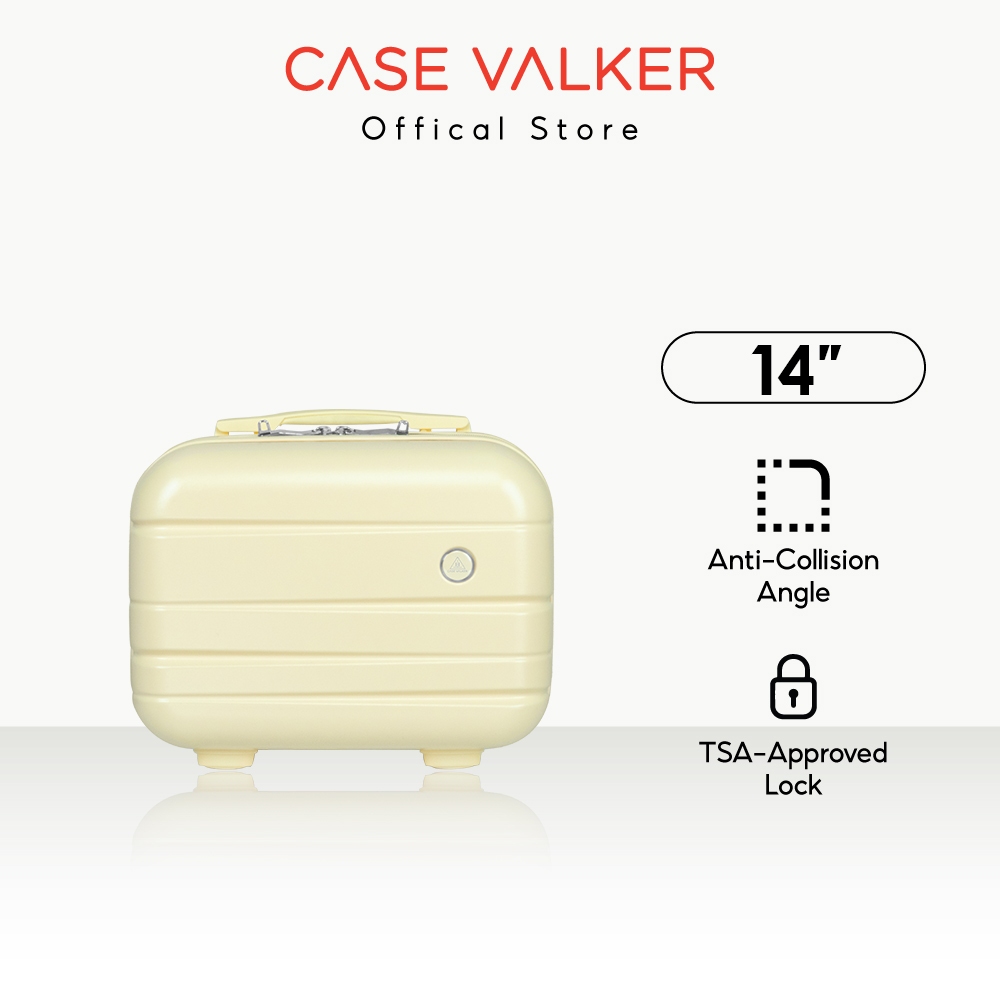 Case Valker Anna 14 inches PC+ABS Cosmetic Case Travel Luggage Bag (14 ...