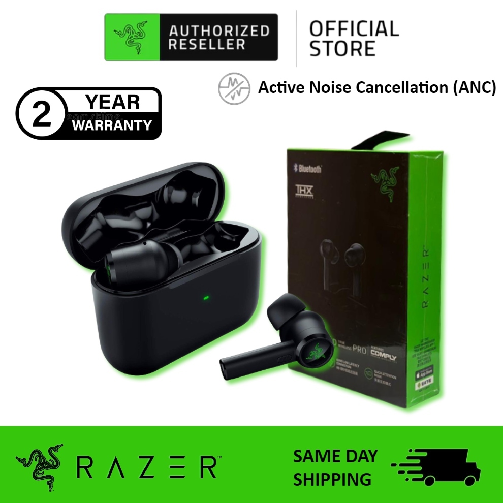 Razer Hammerhead HyperSpeed Pro True Wireless Gaming Earbuds Razer ...