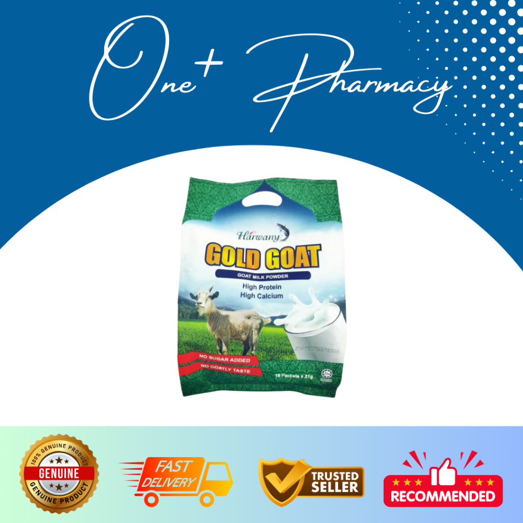 HARWANY GOLD GOAT SUSU TEPUNG KAMBING GOAT MILK(21G X 18 PACKS ...