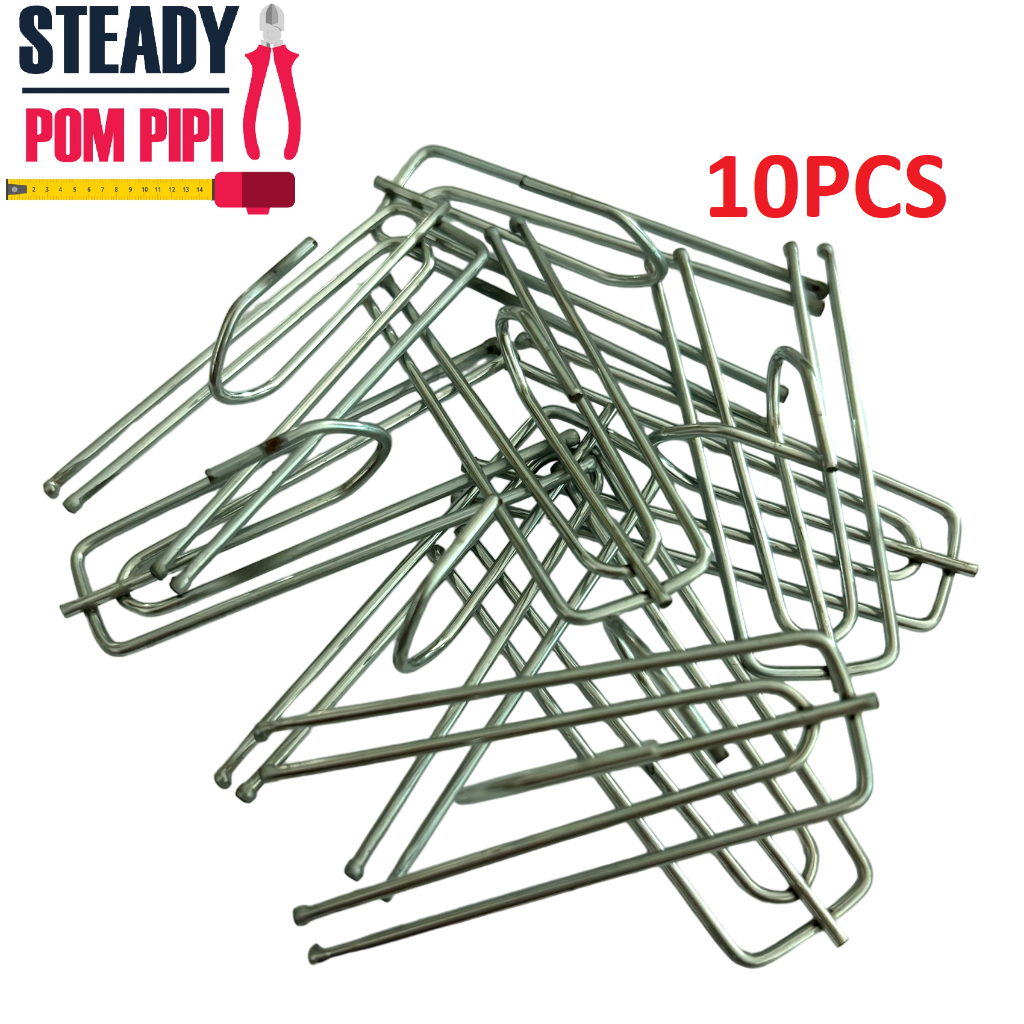 10PCS CURTAIN HOOK / CURTAIN PLEAT HOOK / CANGKUK LANGSIR TENGAH / 8430 ...