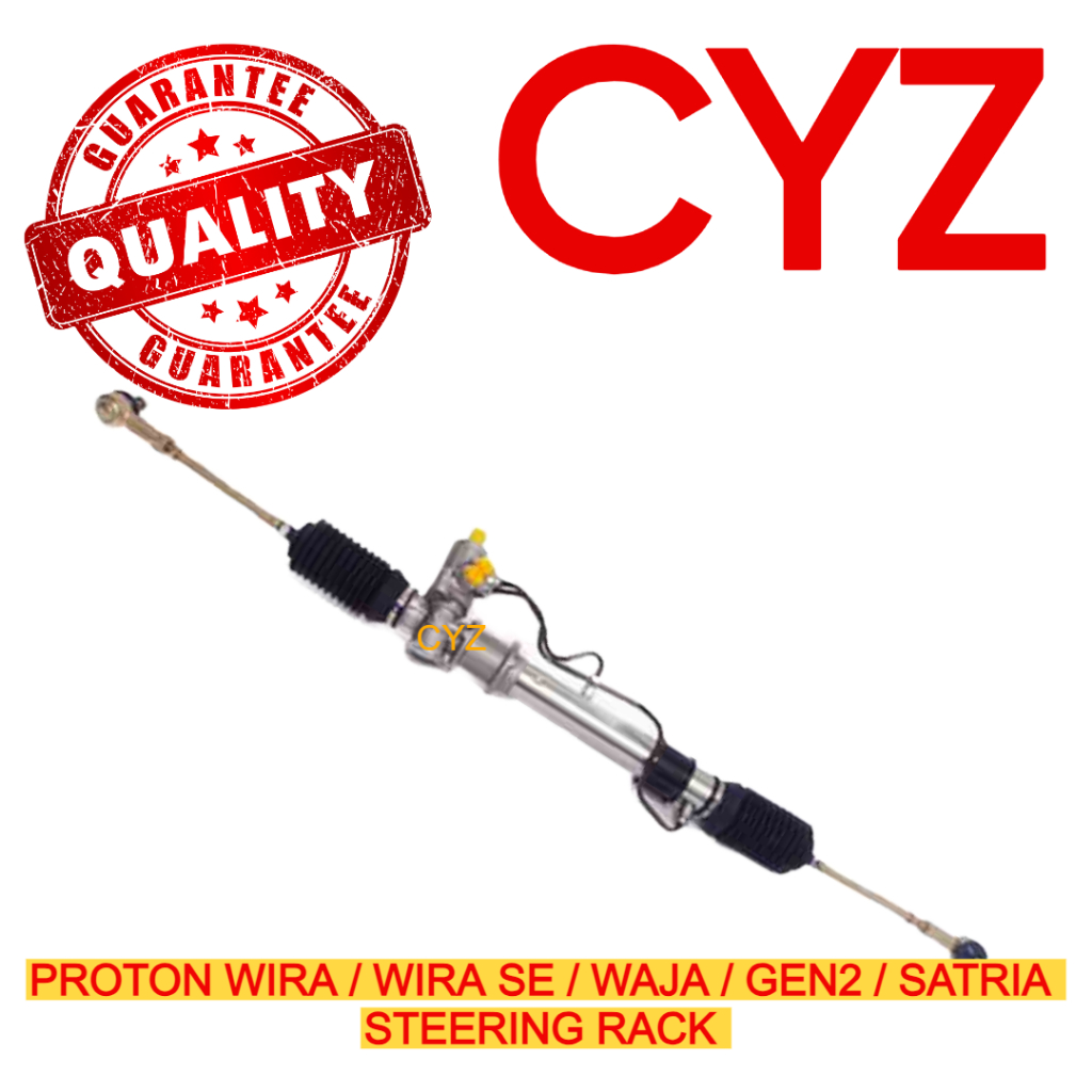 100% NEW Steering Rack Proton Wira, Satria, Satria Gti, Waja mmc 1.6 ...