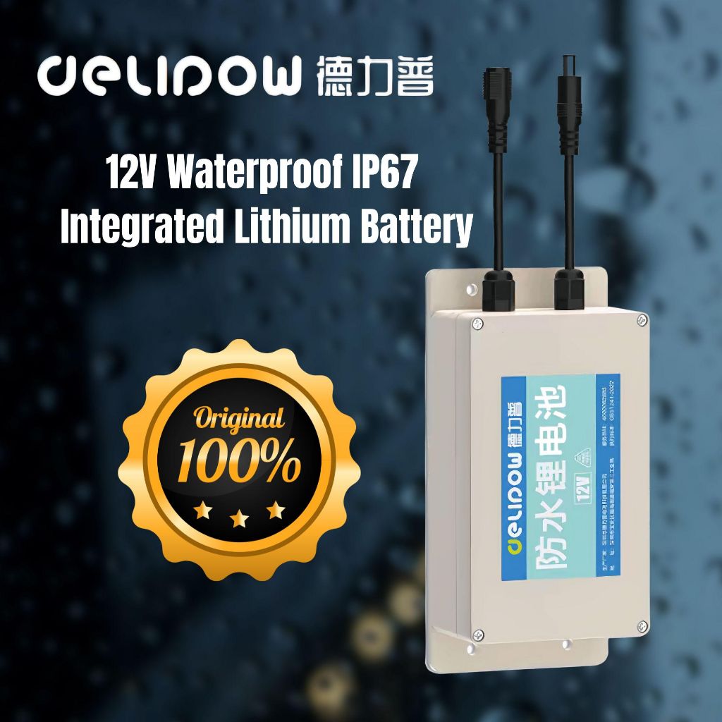 12V Waterproof IP67 Intergrated Lithium Battery/Solar/Lithium 18650 ...