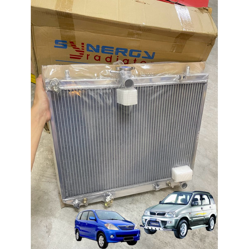 SYNERGY / SARD RADIATOR FULLY ALUMINIUM TOYOTA AVANZA / PERODUA KEMBARA ...