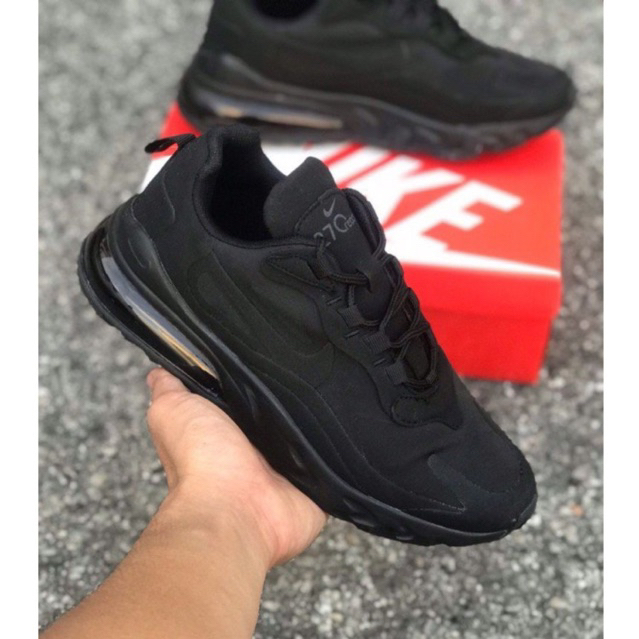 [READY STOCKS] NIKE AIRMAX 270 REACT ALL BLACK NEW | Shopee Malaysia