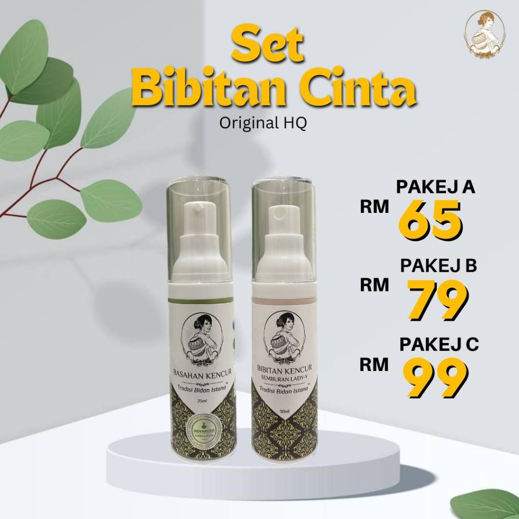 Set Bibitan Cinta ( Basahan Kencur 25ml + Bibitan Kencur 30ml ...
