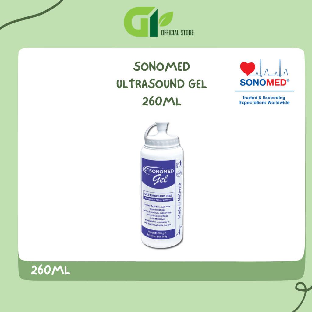 [GY OFFICE] SONOMED ULTRASOUND GEL - 260ML | Shopee Malaysia