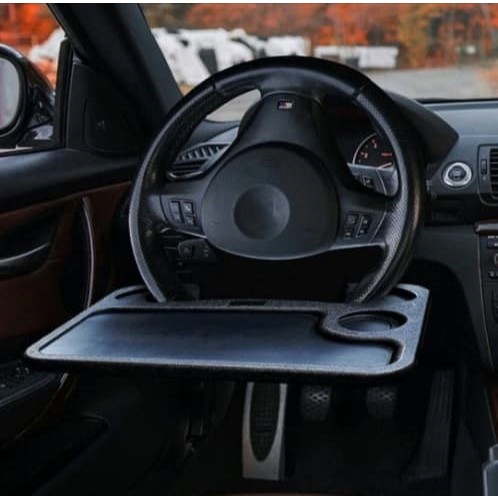 Car steering wheel table board portable tray car dining table Meja ...