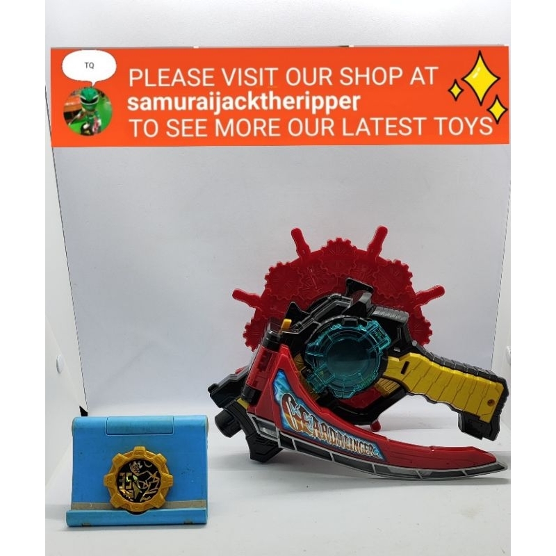zenryoku sentai zenkaiger DX geardalinger changer | Shopee Malaysia