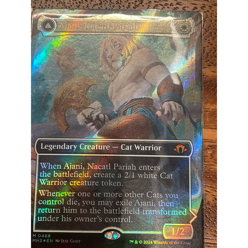 (MH3) Ajani, Nacatl Pariah textured foil | Shopee Malaysia