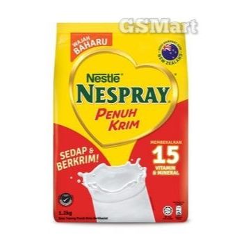 Nestle NESPRAY Full Cream Milk Powder 1.2kg | Shopee Malaysia